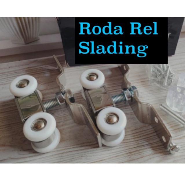 Jual Paket Roda Husky Pintu Geser Roda sliding door Rel pintu geser ...
