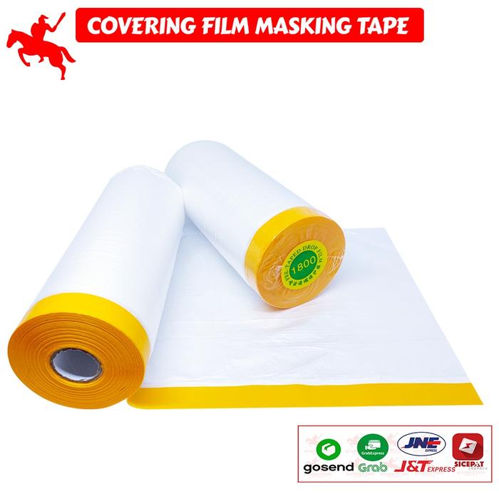 Jual Plastik Renovasi Covering Film Masking Tape | Cove - Jakarta Timur ...