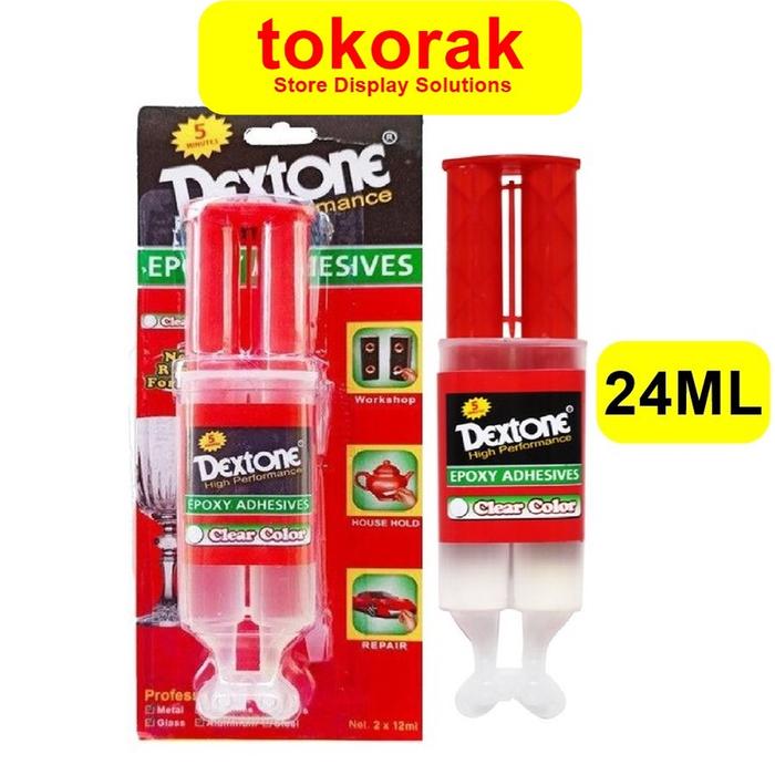 Jual LEM DEXTONE - LEM EPOXY RAPID SUNTIK 24 ML - LEM POWER – LEM KACA - Jakarta Selatan ...