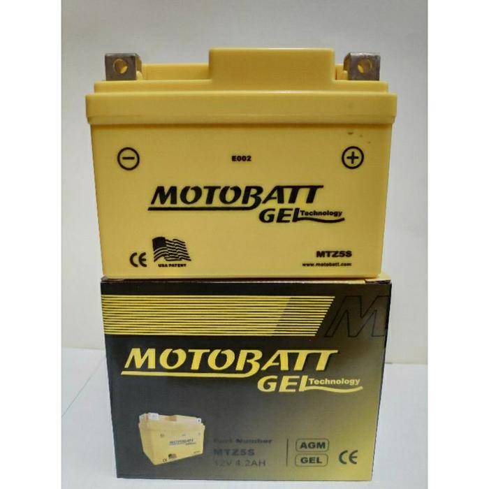 Jual AKI KERING MOTOR GEL MOTOBATT MTZ5S ORIGINAL UNTUK BEATSUPRA X ...