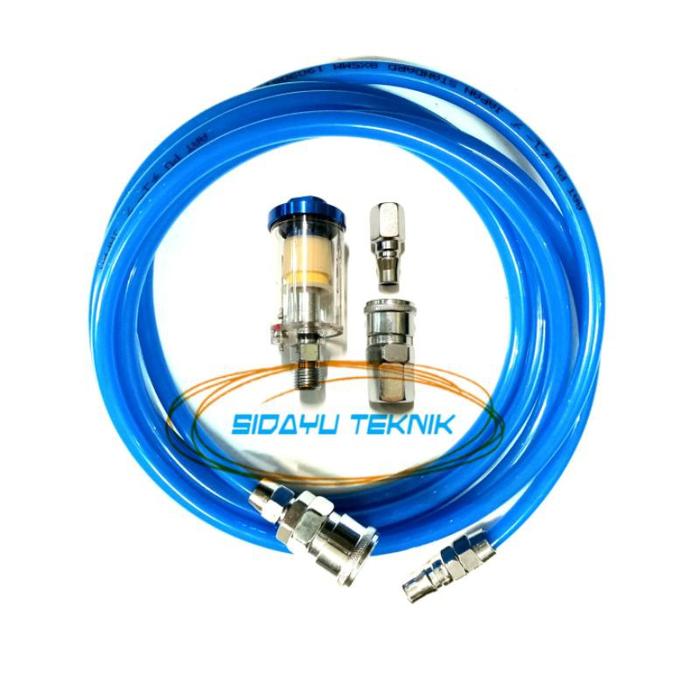 Jual Selang Angin Kompresor Pneumatic Air Filter 7 Meter - Jakarta ...