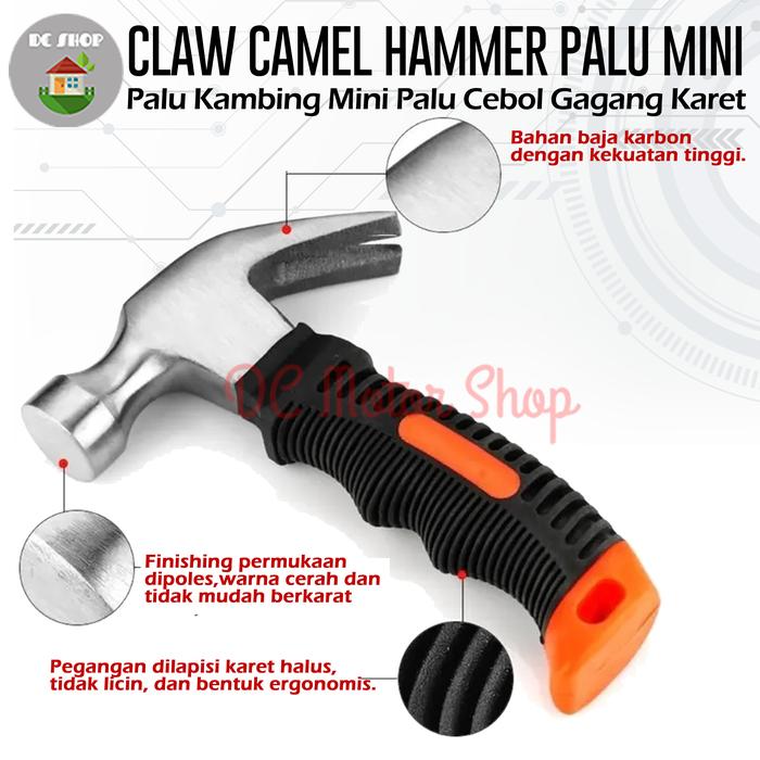 Jual Mini Palu Kambing Mini Palu Cebol Gagang Karet Palu Kecil dengan ...