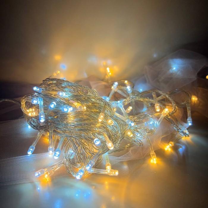 Jual Tumblr Lamp Warm White Mix White 10meter 100LED - Lampu Dekorasi ...
