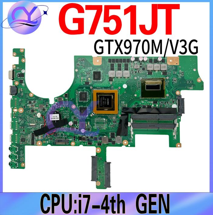 Jual CP G751JY Laptop Motherboard For ASUS ROG G751 G751J G751JT G75 ...