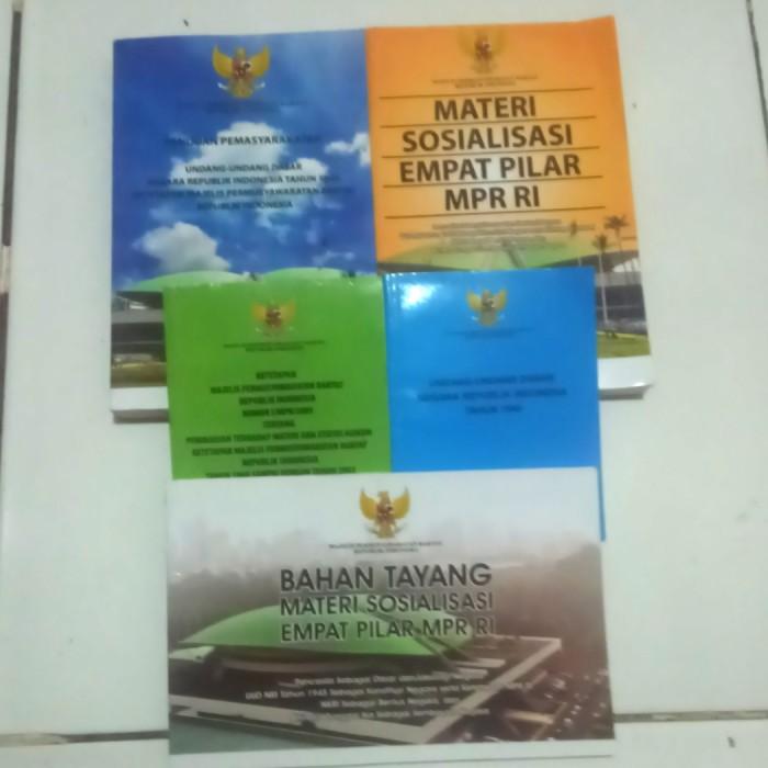 Jual Paket I Set 5 Buku Materi Sosialisasi Empat Pilar Mpr Ri & Uud 1945 Di Seller Noelle ...