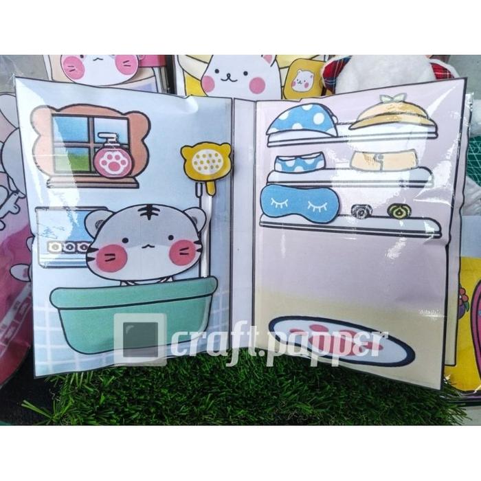 Jual Paper Squishy Book | Mainan Anak Edukatif| Buku Squishy Harimau ...