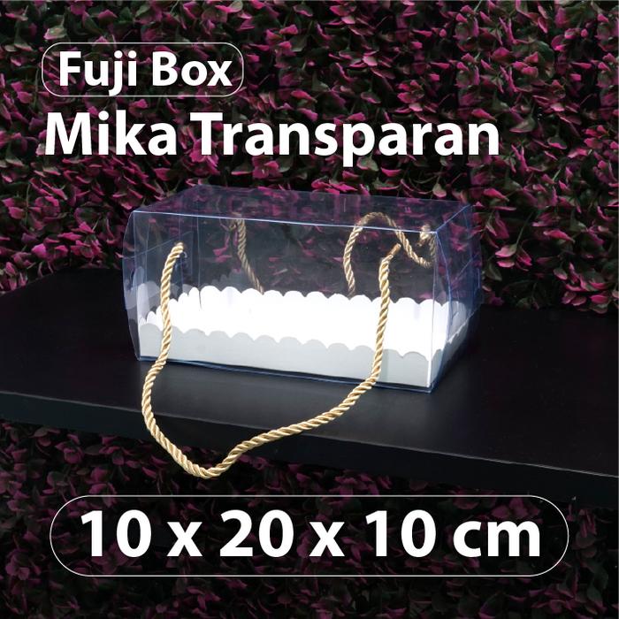 Jual Box Mika Hampers Transparan 10 x 20 x 10 cm -Mika Fuji Hampers ...