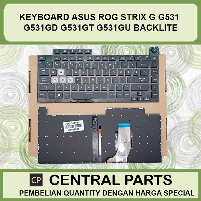 Jual Keyboard Asus ROG Strix G531 G531GT G531GV backlite - Jakarta ...