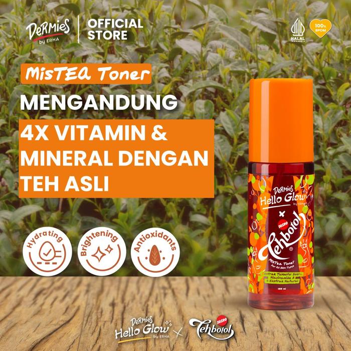 Jual Dermies Hello Glow By Erha Ft Sosro Mistea Toner 100 Ml Di Seller ...