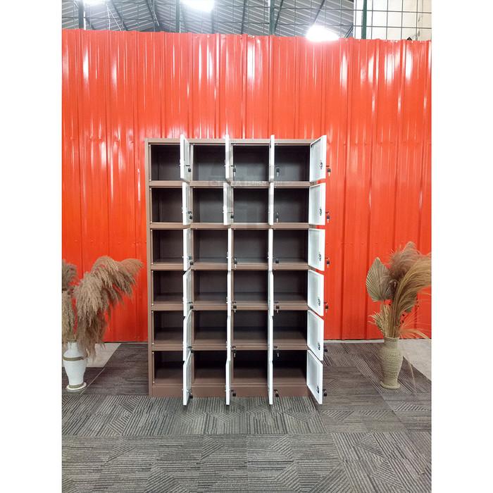 Jual Lemari Loker Besi 24 Pintu | Locker Kantor Dokumen File - Jakarta ...