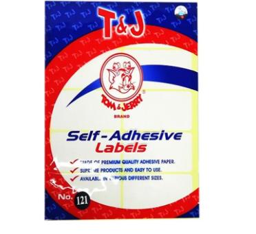 Jual Kertas Stiker Sticker Label TOM & JERRY No.121 HVS 38 x 75 mm isi ...