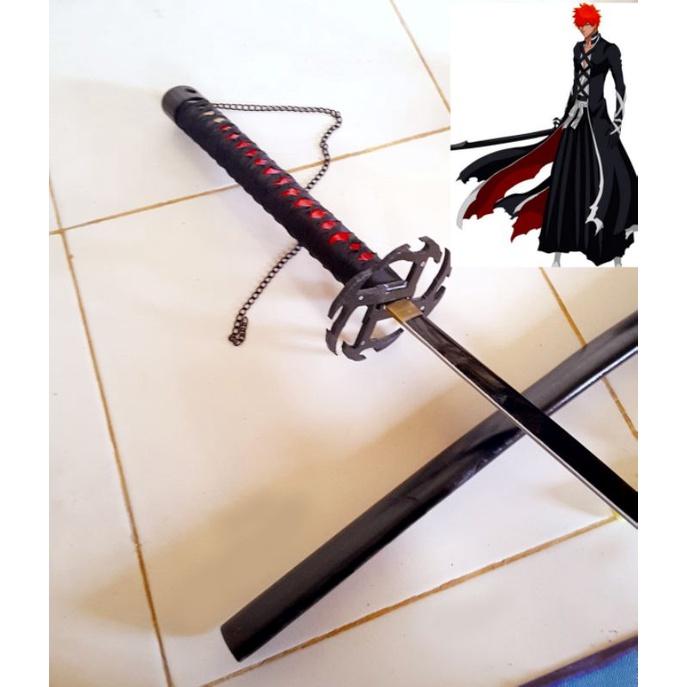 Jual Mewah Katana Kayu 100cm Tenza Sangetsu 2 Bankai ichigo bleach - Jakarta Barat - kayuku ...