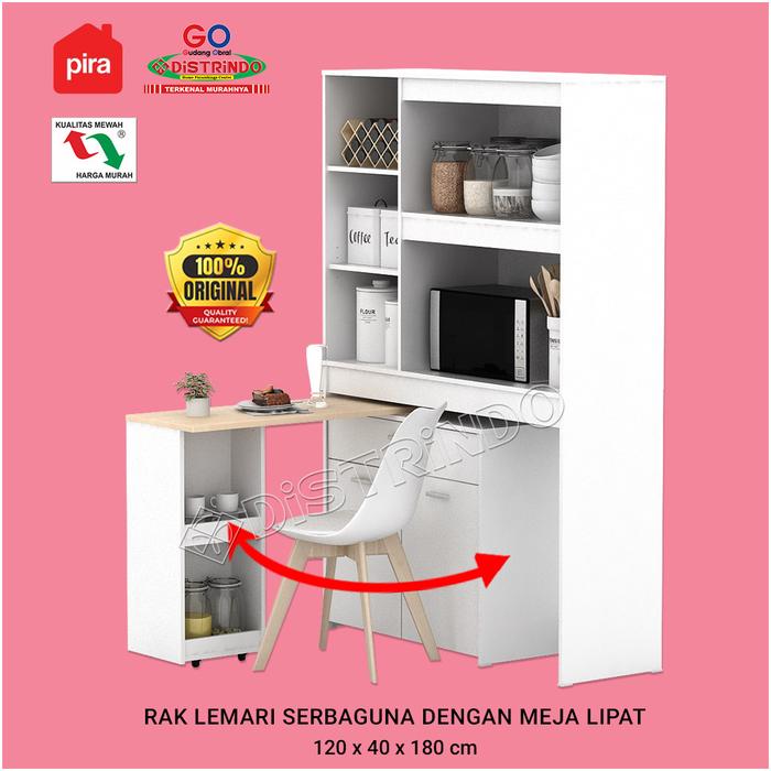 Jual Pira - Apron KC120 Rak Dapur / Lemari Dapur dengan MEJA PUTAR ...