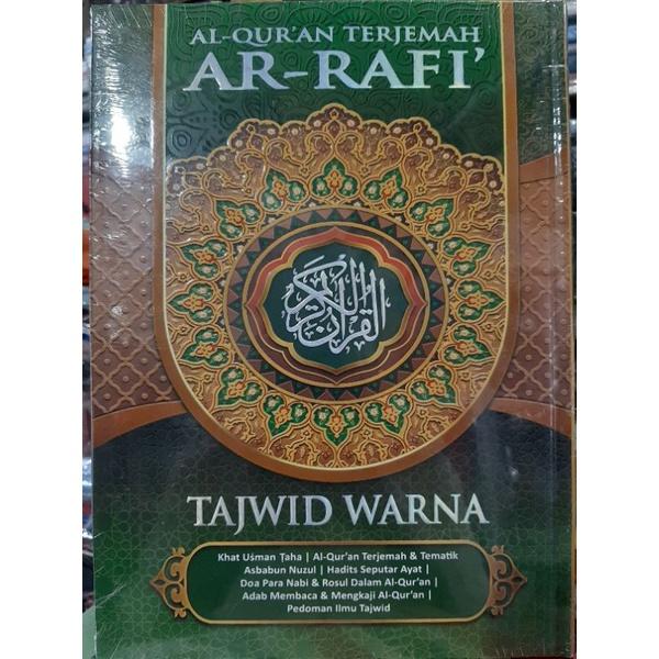 Jual AR RAFI AL QUR'AN TERJEMAHAN TAJWID WARNA UKURAN BESAR A4 - Kota ...