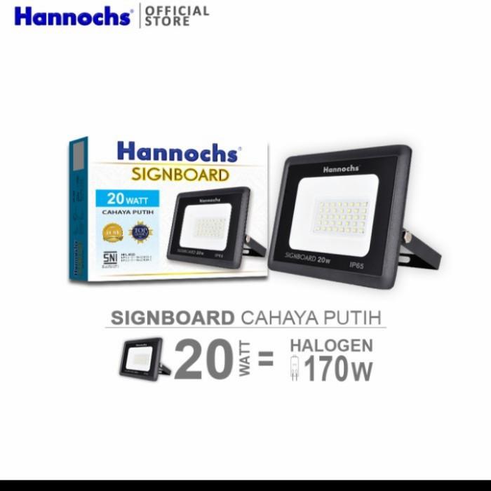 Jual Hannochs Lampu Sorot LED Flood Light Signboard 20W 20 Watt Bergaransi - Jakarta Pusat ...