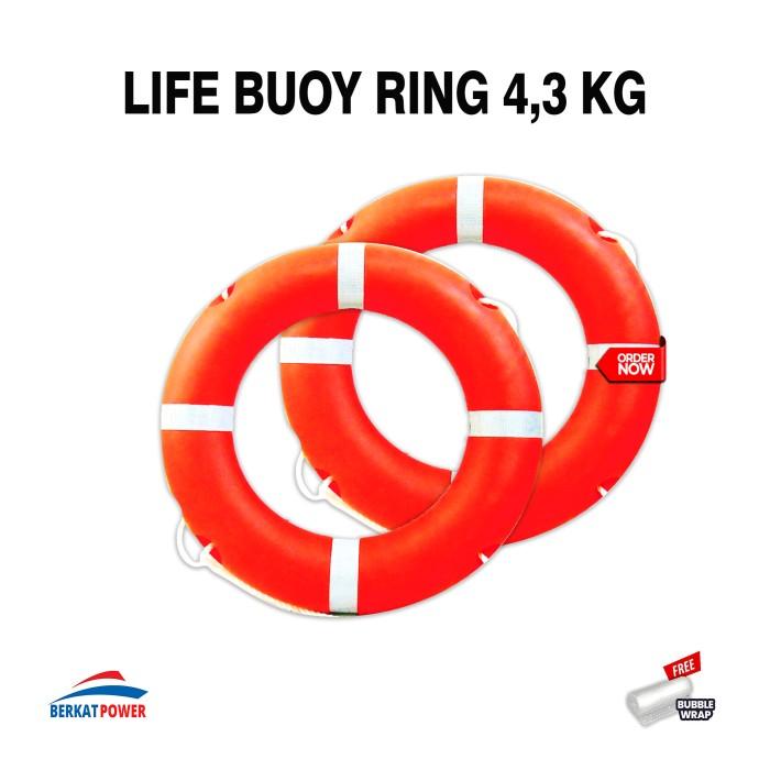 Jual Pelampung Ban Life Buoy Ring Solas bahan Fiber 4,3 kg - Kota ...