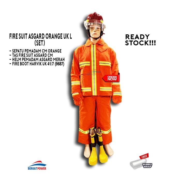 Promo Baju Pemadam Fire Suit Asgard Orange Size L | Alat Pemadam - BAJU FIRE SUIT Cicil 0% 3x ...