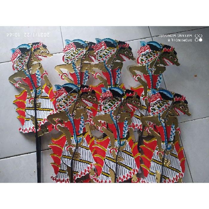 Jual Wayang Durgo kerajinan tangan wayang kulit kertas mainan anak ...