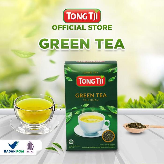 Jual Promo Tong Tji 100 gram, Green Tea/Teh Hijau ( Loose Tea/ Teh ...