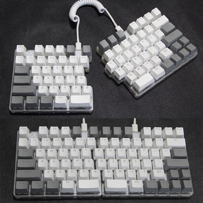 Jual DT 78 Keys Split Keyboard Mechanical Switch Left Right Hand Erg ...