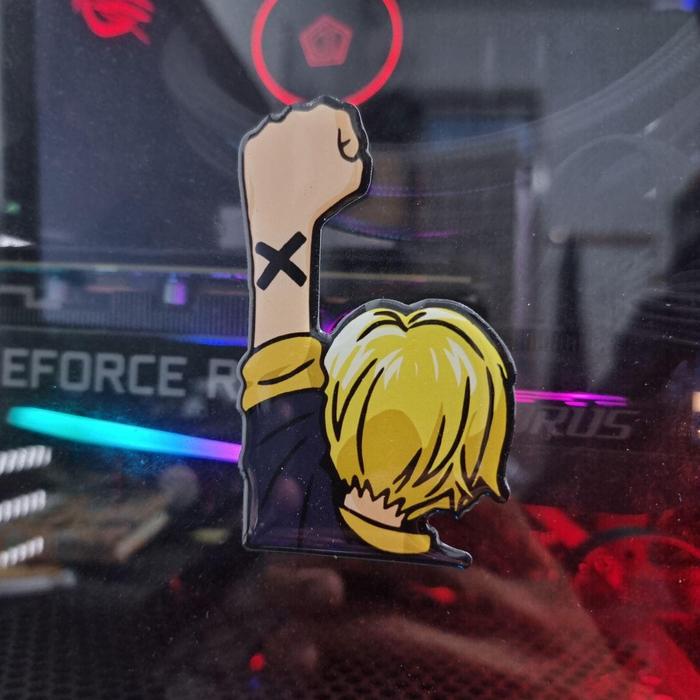 Jual Stiker Timbul Anime Onepiece Sanji Back Punch - Kab. Bandung Barat ...