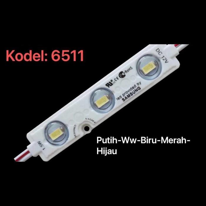 Jual Lampu LED MODULE SAMSUNG 12V LED MODUL 1,5W 3 MATA IP68 1,5 WATT ...
