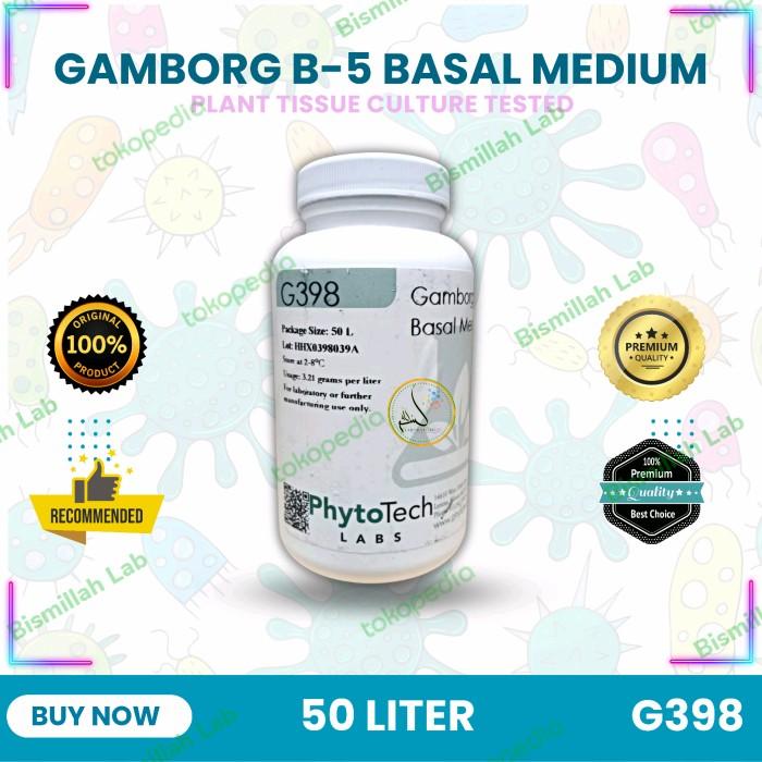 Jual Gamborg B-5 Basal Medium - Plant Tissue Culture Tested, 50 Liter ...