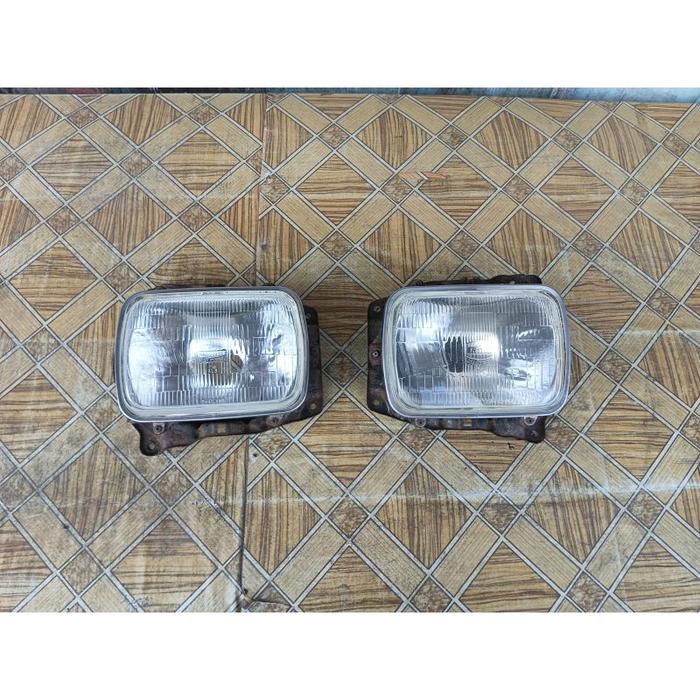 Jual headlamp lampu depan kijang super carry L300 original Koito ...