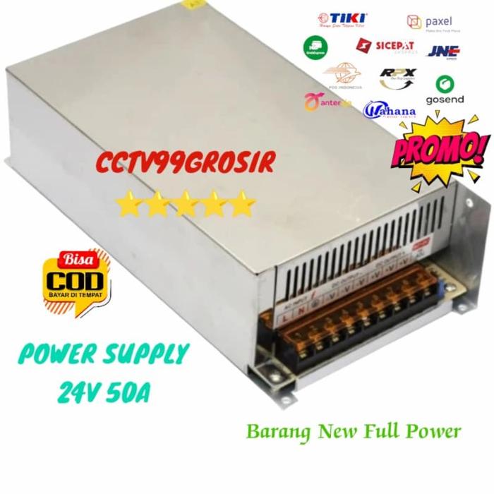 Jual Switching power supply 24V 50A - Jakarta Pusat - PARIS CCTV89 ...