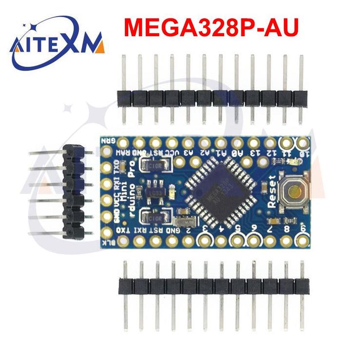 Jual Pro Mini ATMEGA328P-AU 3.3V 8M 328 Mini ATMEGA328 ATMEGA328P 3.3V ...