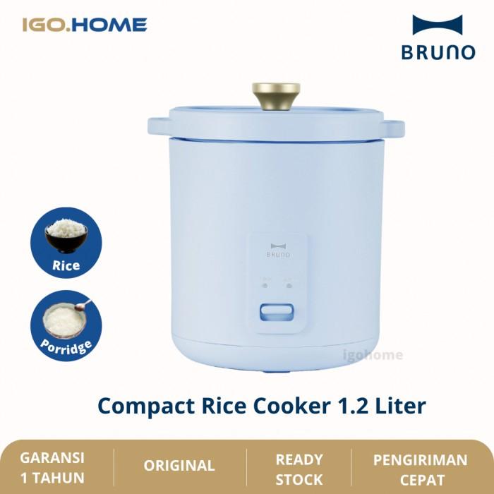 Jual BRUNO Compact Rice Cooker | Rice Cooker Mini 1.2 Liter - Biru ...