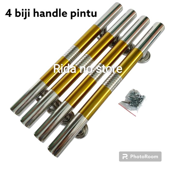 Jual Handle Pintu Rumah 2 Pintu 33 cm Gagang Pintu Kayu Minimalis ...
