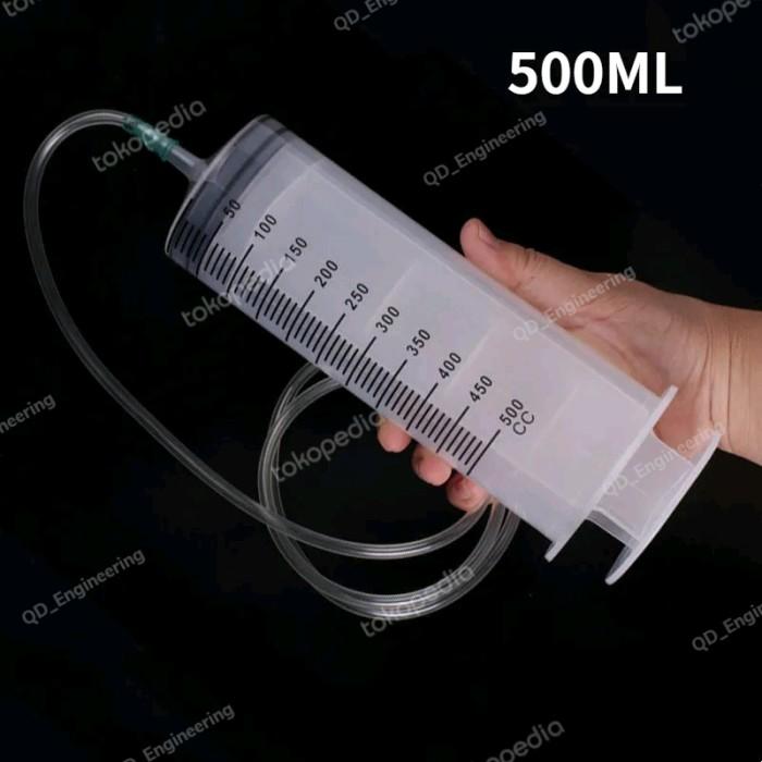 Jual READY Syringe Enema 500cc Syringe 500ml Rectal Tube Lubricant ...