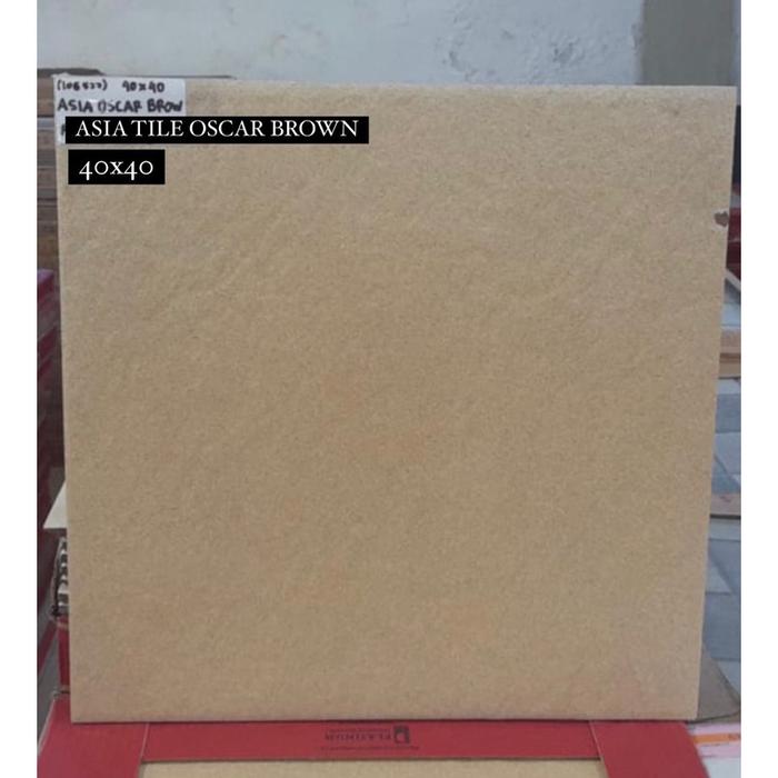 Jual KERAMIK ASIA TILE OSCAR BROWN 40x40 - Kota Makassar - SUNMART ...