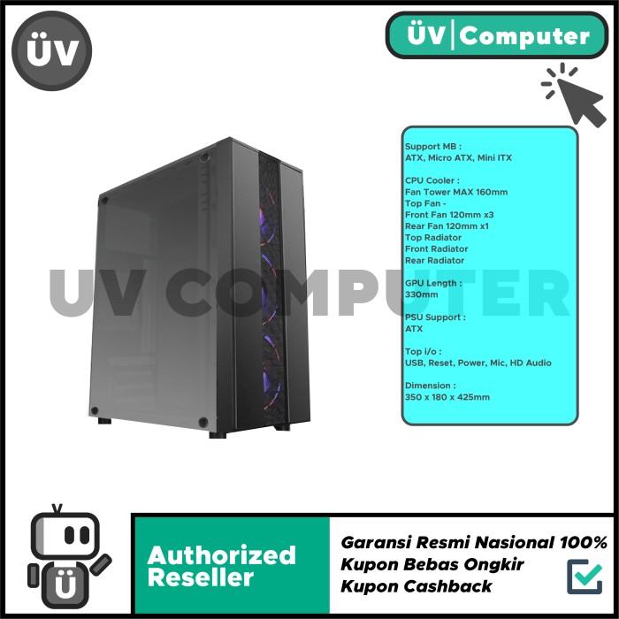 Jual ready Casing PC Komputer Infinity Enlight Cyclops Mid Tower ATX ...