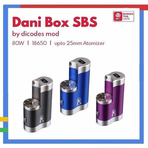 Jual Promo Dani SBS Box Mod 80W by DICODE - Kota Denpasar ...