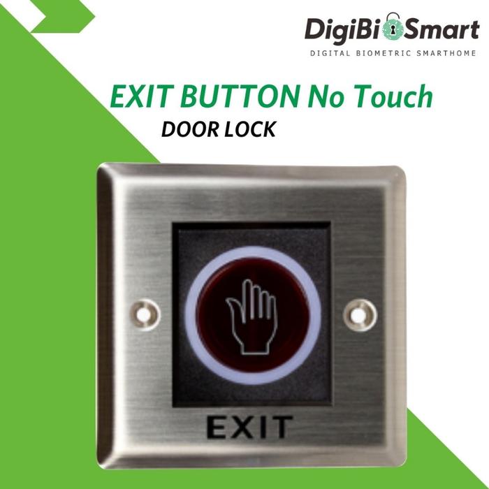 Jual EXIT BUTTON No Touch Sensor Infrared Touchless - Tombol Keluar ...