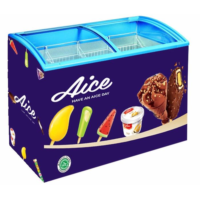 Jual Stiker Freezer Motif Ice Cream AICE - 70 x 80 - Jakarta Selatan ...