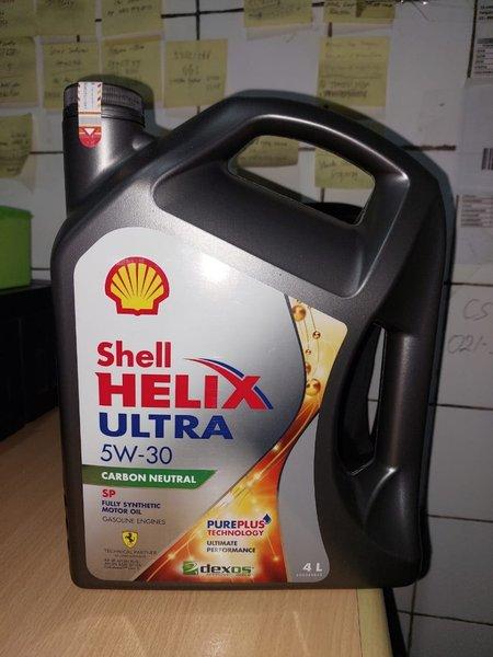 Jual Shell Helix Ultra 5W-30 4Liter ORIGINAL Jaminan barcode tembus ...
