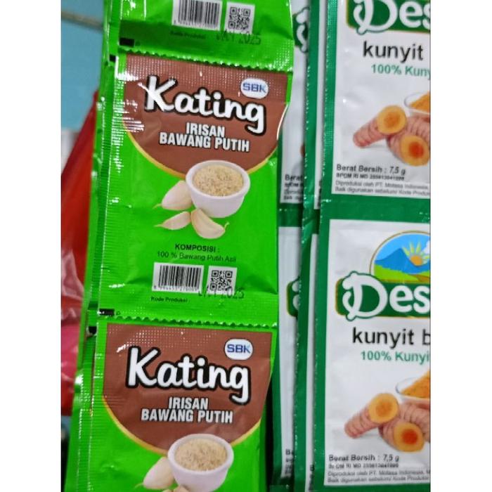 Jual 1 Renceng Bawang Putih Bubuk Kating 6 Gr x 12 Sachet - Jakarta ...