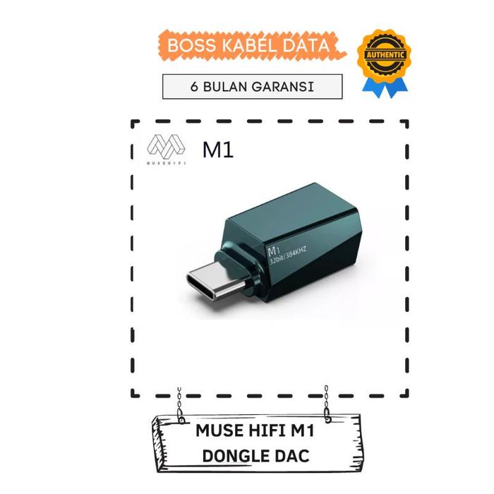 Jual Muse Hifi M1 Adapter Dongle Type C to 3.5mm Decoding DAC AMP 32bit ...