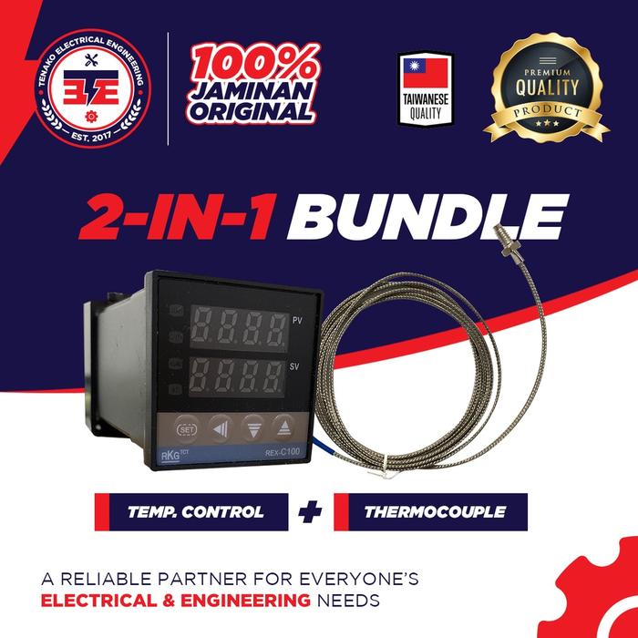 Jual PID REX-C100 Temperature Controller Output Relay - Kota Bekasi - Kalisdin | Tokopedia