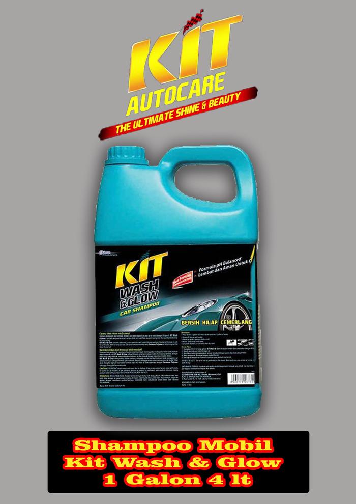 Jual shampoo mobil kit wash & glow 1 galon 4 liter -59258 - Kab. Bekasi ...