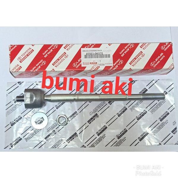 Jual LONG TIE ROD ATAU RACK END STERING TOYOTA FORTUNER VRZ NEW INNOVA ...