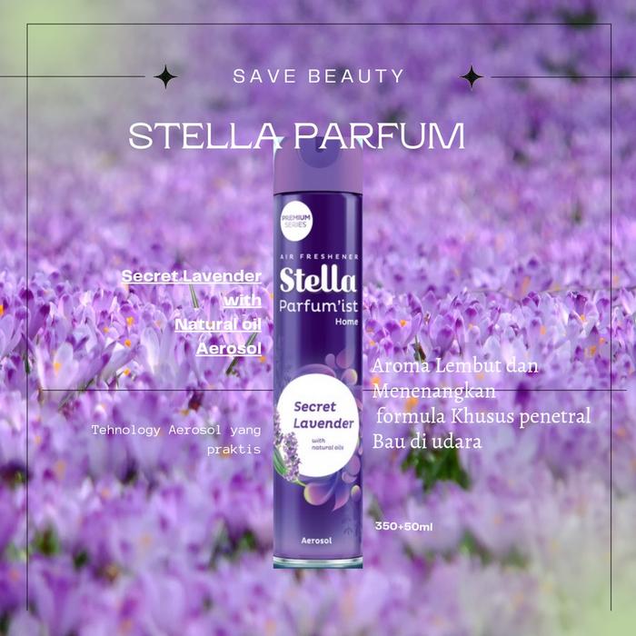 Jual #KGT Stella Aerosol Pengharum Parfum Ruangan Semprot Lavender 400 ...