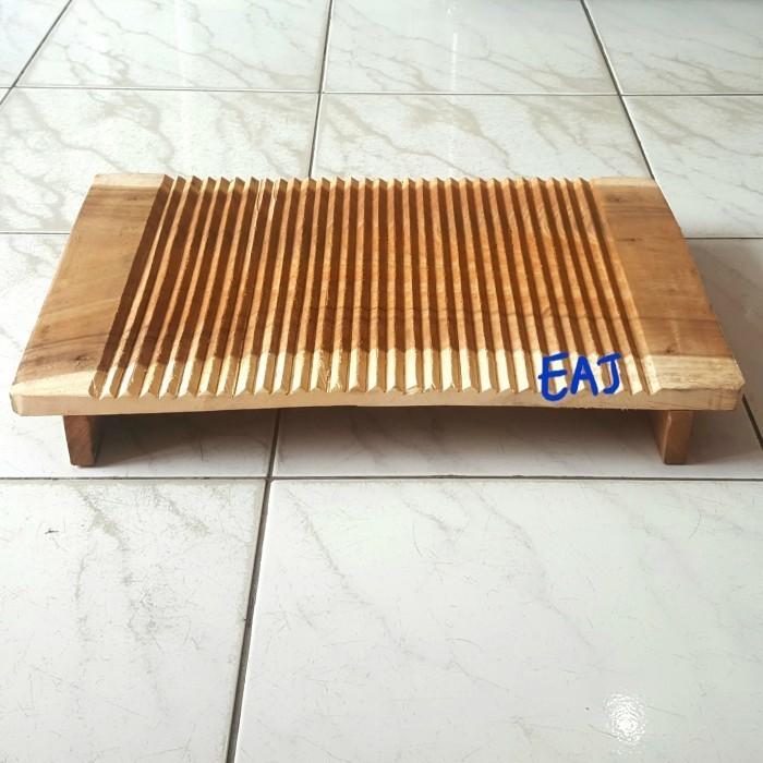 Jual Gilesan Baju Papan Cuci Baju Kayu Ukuran Besar / Papan Gilasan ...