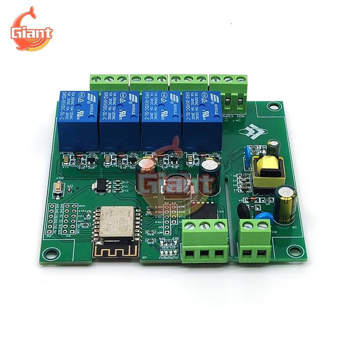 Jual Ac/Dc Power Supply Esp8266 4 Channel Wifi Relay Module - Jakarta ...