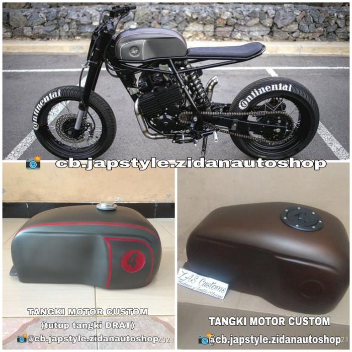 Jual LW271 Tangki Motor Custom Kastem Tiger Scorpio Megapro GL CB Byson ...