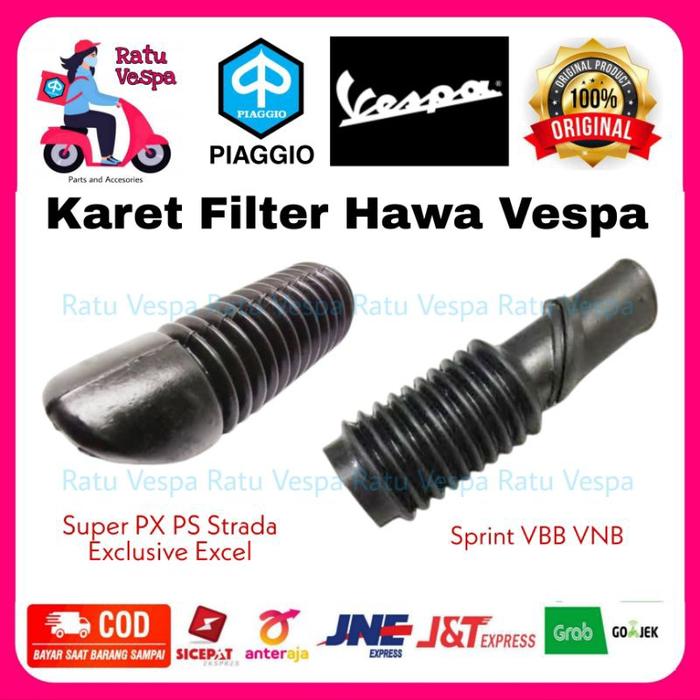 Jual Karet Filter Hawa Vespa Super Px Ps Sprint Vbb Vnb Exclusive Excel ...