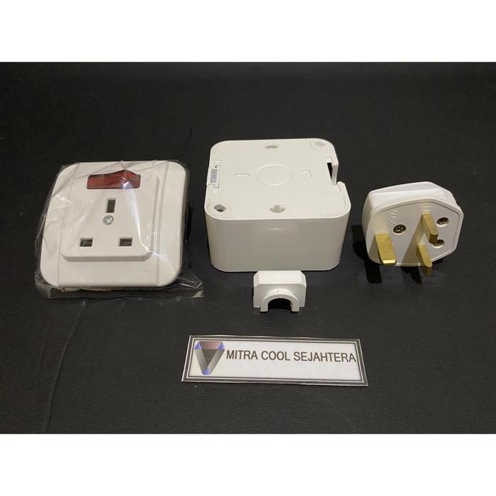 Jual Stop Kontak AC Set Broco | STEKER AC BROCO SET - Jakarta Timur ...